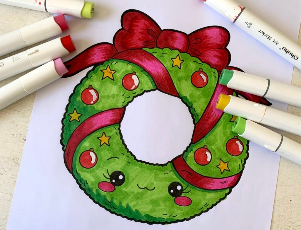 How to Use Christmas Coloring Pages for DIY Holiday Decorations | Sia ...